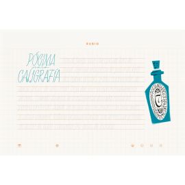 CUADERNO LETTERING 2 CURIOOS - PRACTICA LA CALIGRAFIA PASO A PASO