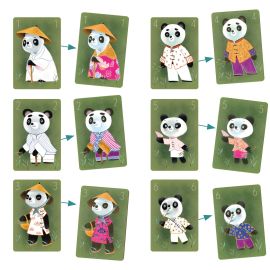 JUEGO DE 7 FAMILIAS PARA COLOREAR